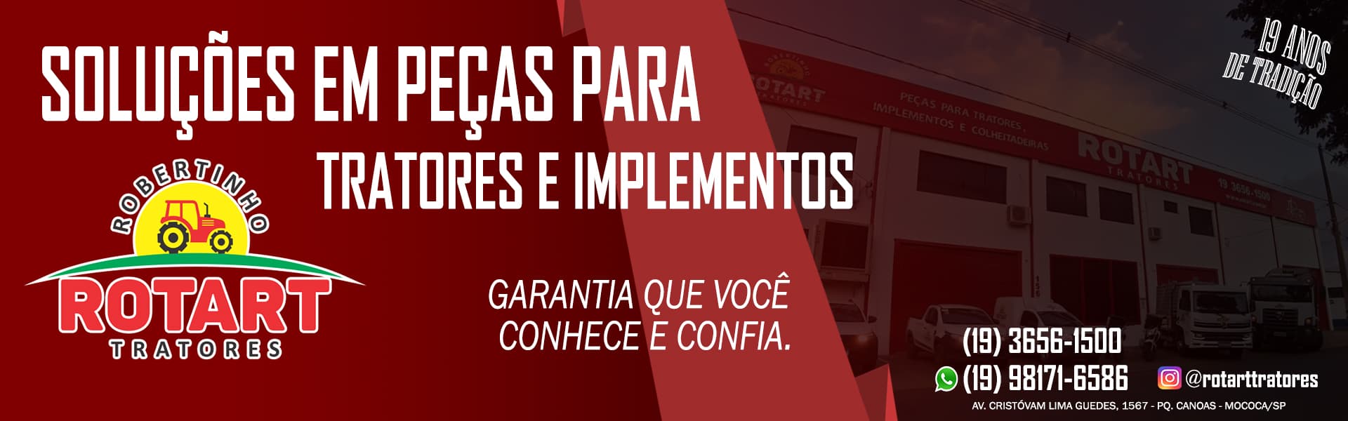 Rotart Tratores – Garantia que você conhece e Confia, 07.231.710/0001-71